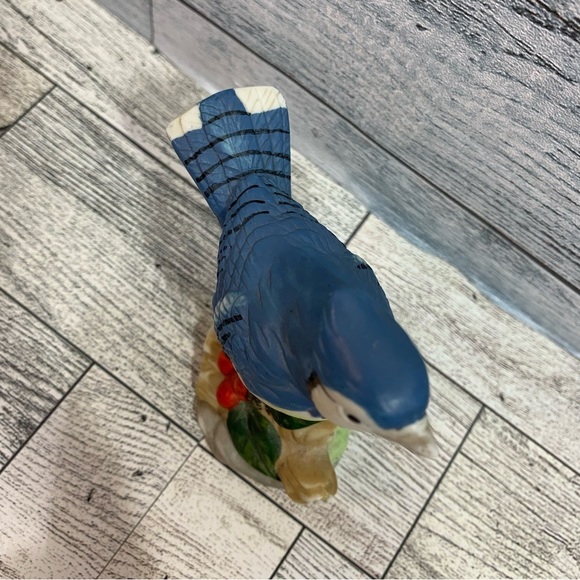 royal heritage | Accents | Royal Heritage Porcelain Blue Jay Figurine ...